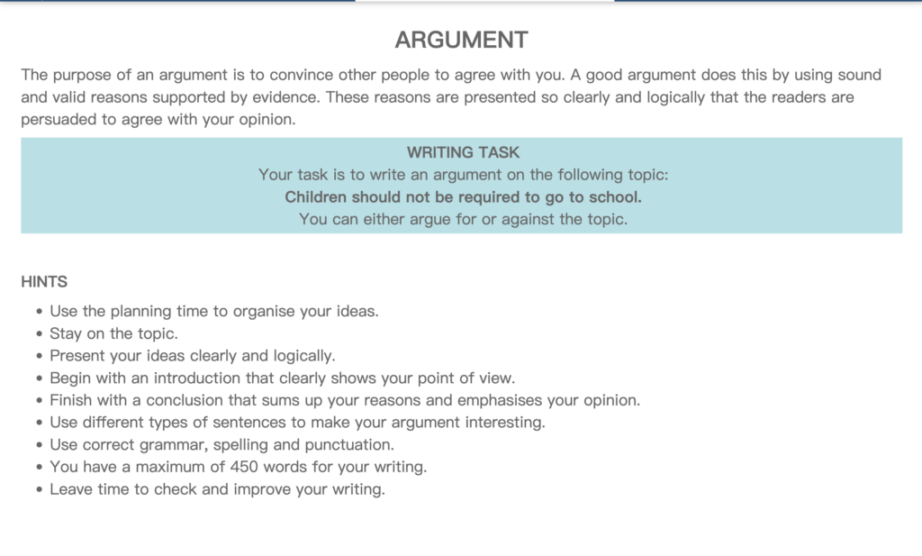 ICAS Writing - ICAS Assessments 國際聯校學科評估及比賽